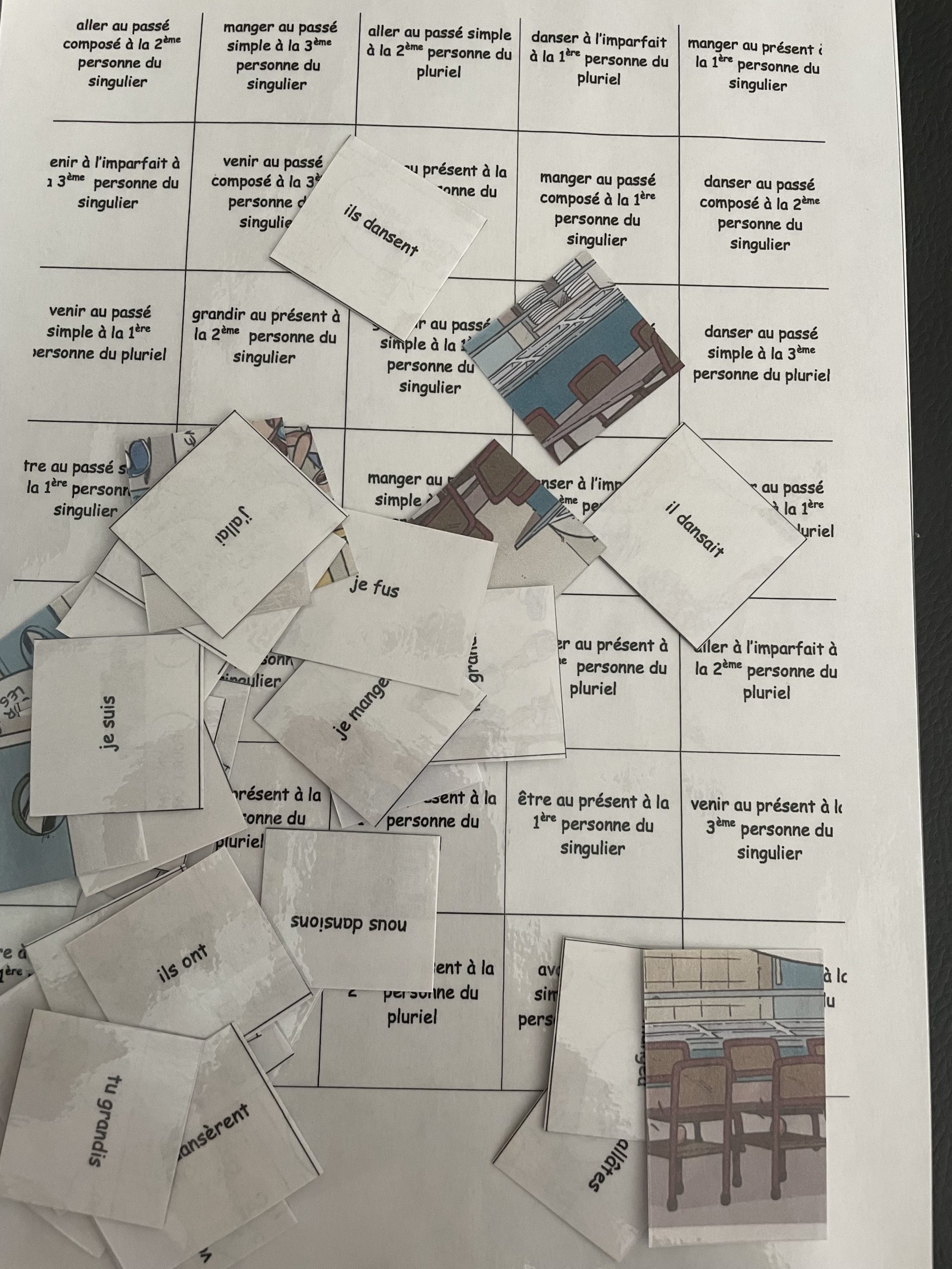 Puzzle magique de la conjugaison – Association Ludendo