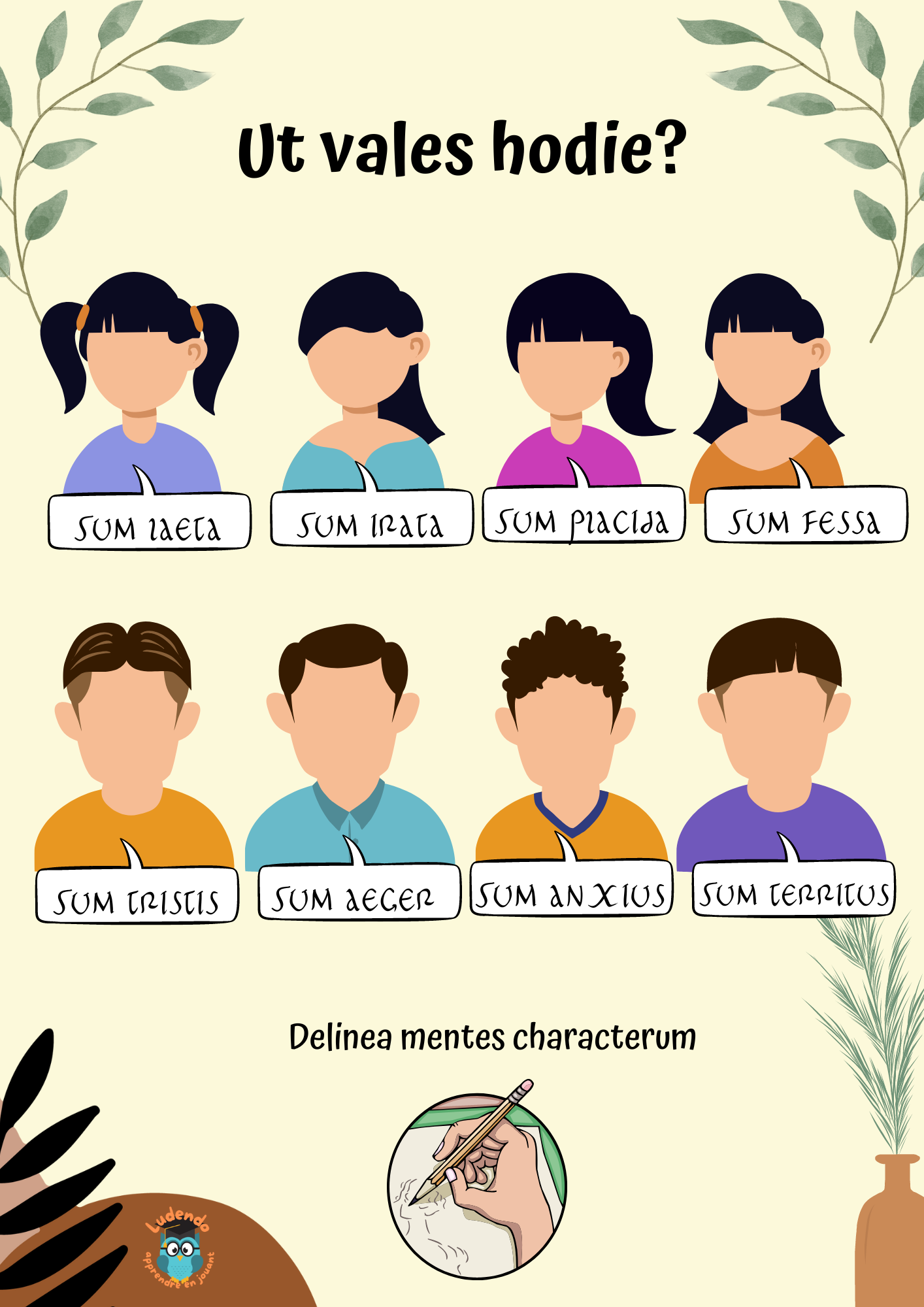 Ut vales hodie ? – Association Ludendo