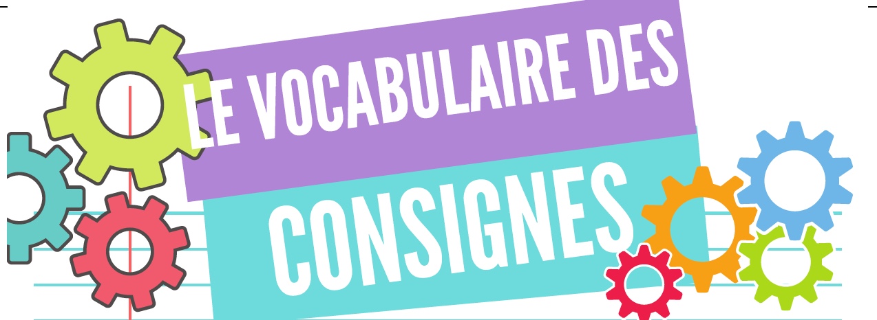 Le vocabulaire des consignes – Association Ludendo