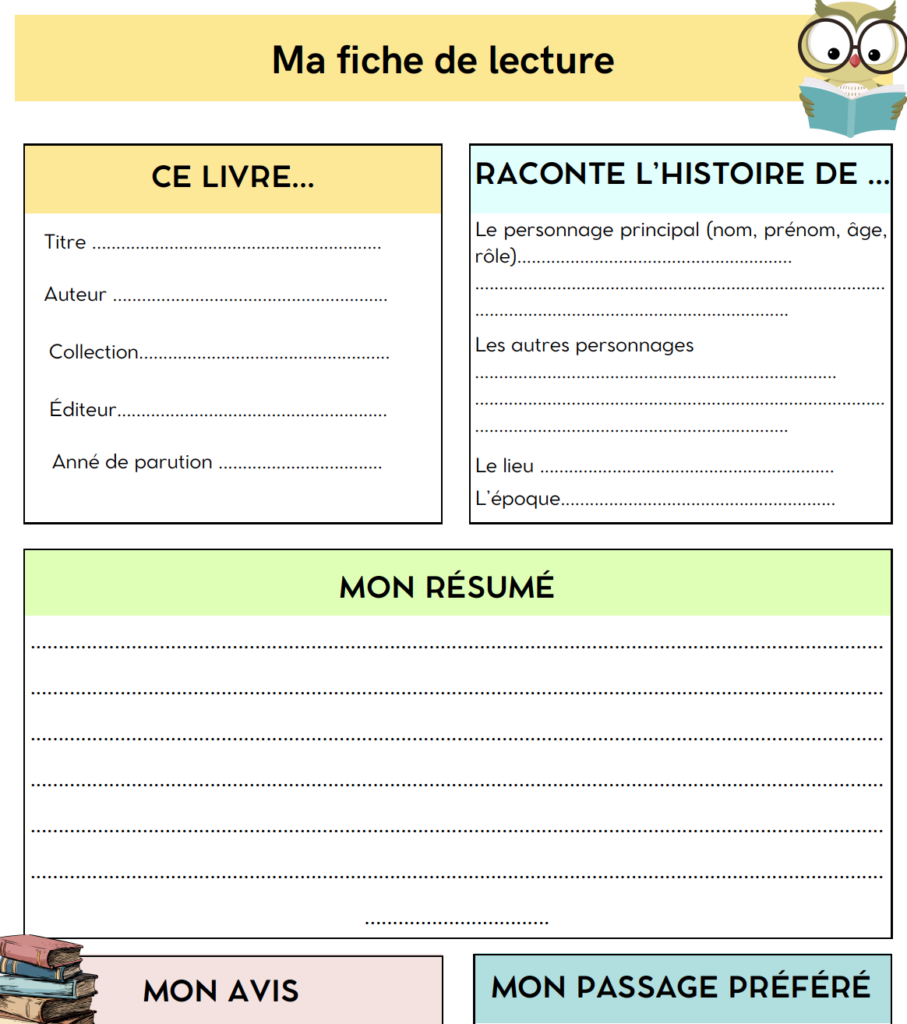 Ma fiche de lecture – Association Ludendo